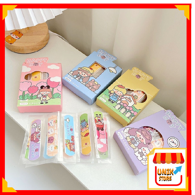 Jual UNIK - 1310 Hansaplast Motif Karakter Lucu / Plester Luka Anak dan ...