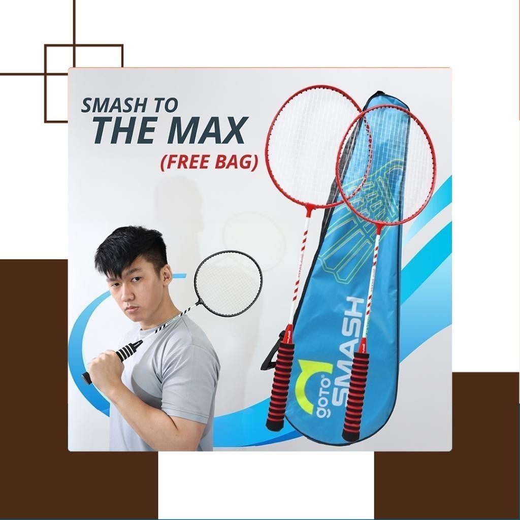 Jual Goto Smash Raket Bulutangkis Badminton Racket Original Alat ...
