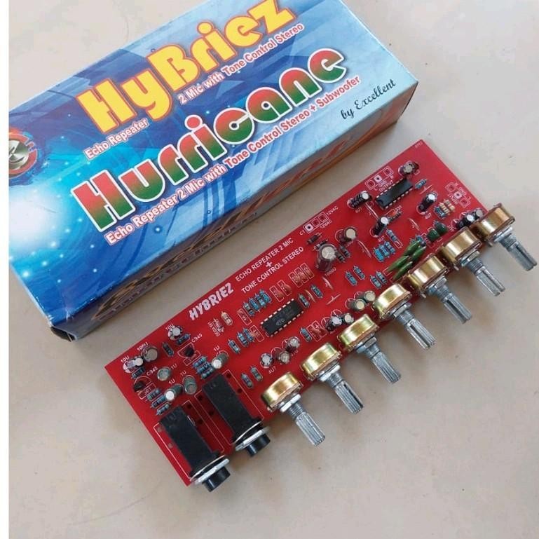 Jual tone control stereo plus Echo 2 input mic HIBRIS | Shopee Indonesia