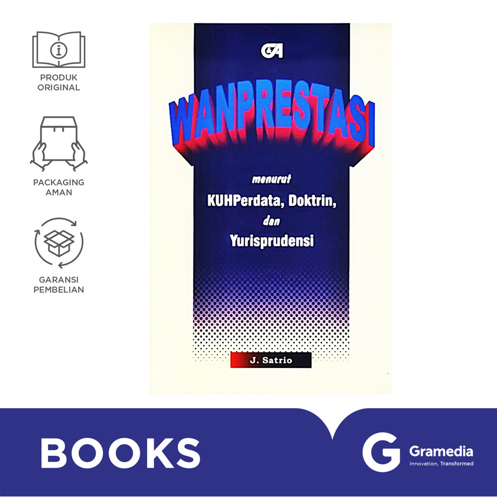 Jual Wanprestasi Menurut Kuh Perdata Doktrin Dan Yurisprudensi | Shopee ...