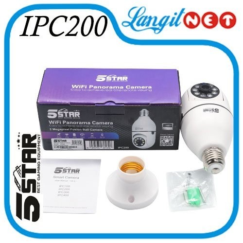 Jual SMART IP CAMERA WIRELESS 5STAR IPC200 | Shopee Indonesia