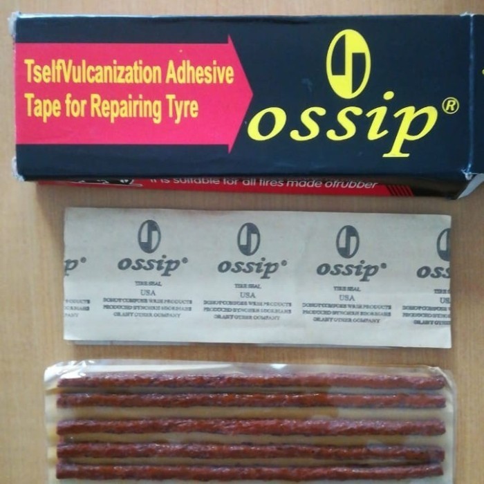 Jual Karet Lem Cacing Tambal Ban Tubles Ossip (1 lembar) | Shopee Indonesia