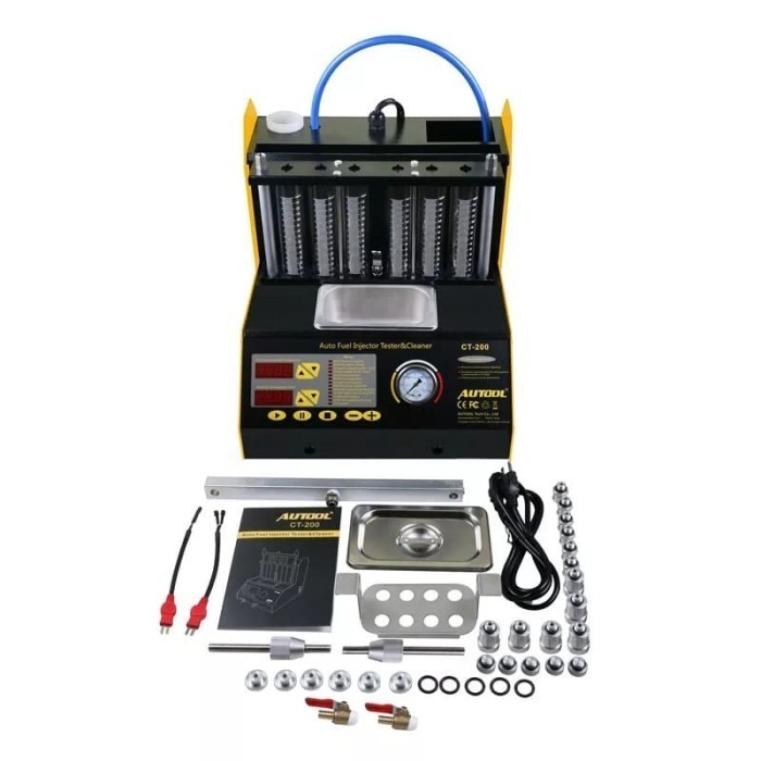 Jual Autool CT200 Car Fuel Injector Cleaning Machine Ultrasonic 6 ...