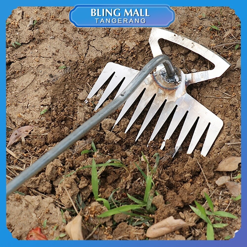 Jual 40cm 50cm Weeding Rake Bahan Besi Alat Pencabut Mencabut Rumput ...