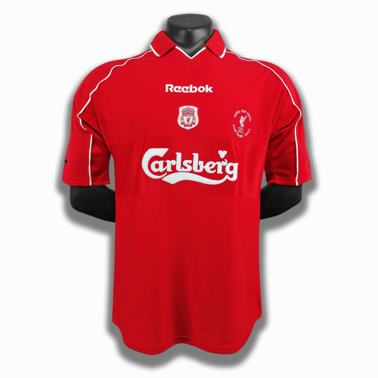 Jual JERSEY BOLA LIVERPOOL RETRO HOME 2000 2001 CLASIC SOCCER JERSEY ...