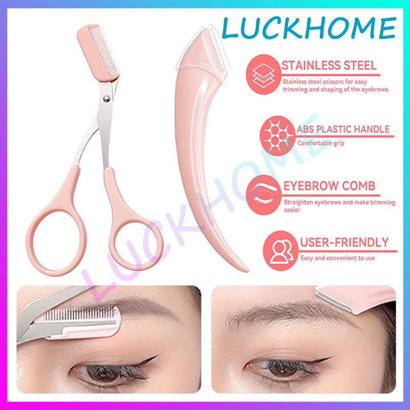 Jual Eyebrow Razor Alat Pencukur Eye Gunting Alis Gunting Bulu Mata ...