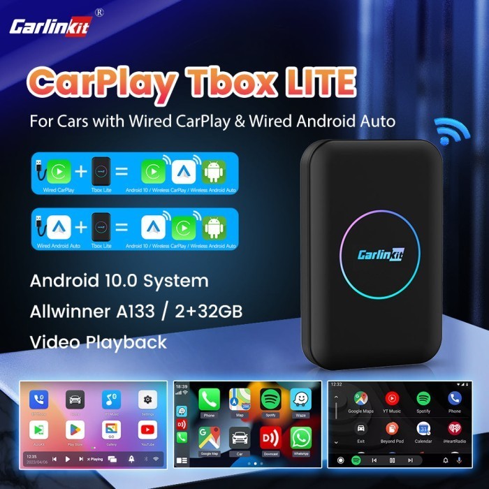 Jual Carlinkit T Box Lite 2G+32GB Android Sistem Wireless Apple Carplay Dan Wireless Android ...