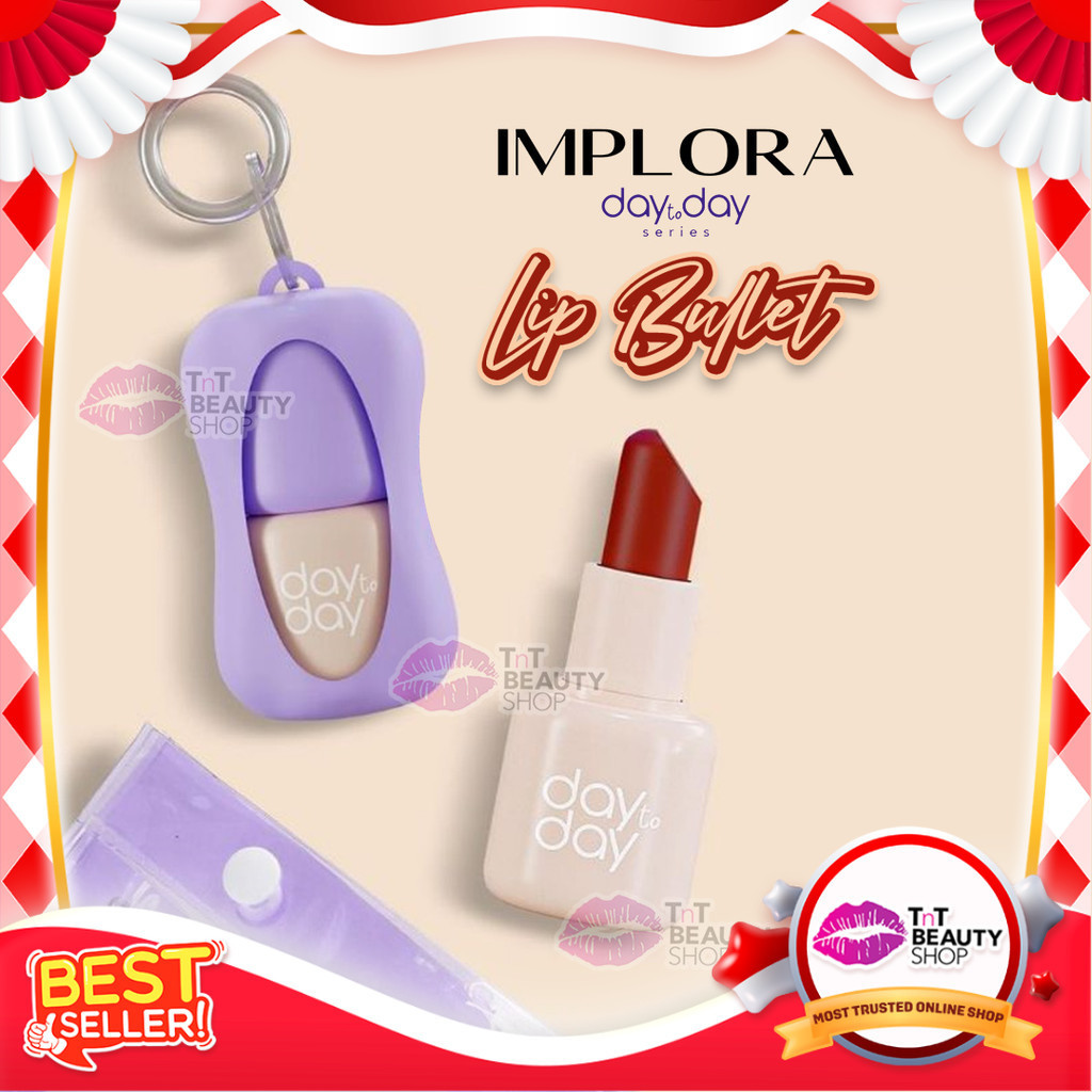 Jual Implora Day To Day Series Lip Bullet | TnT Beauty Shop | Shopee ...