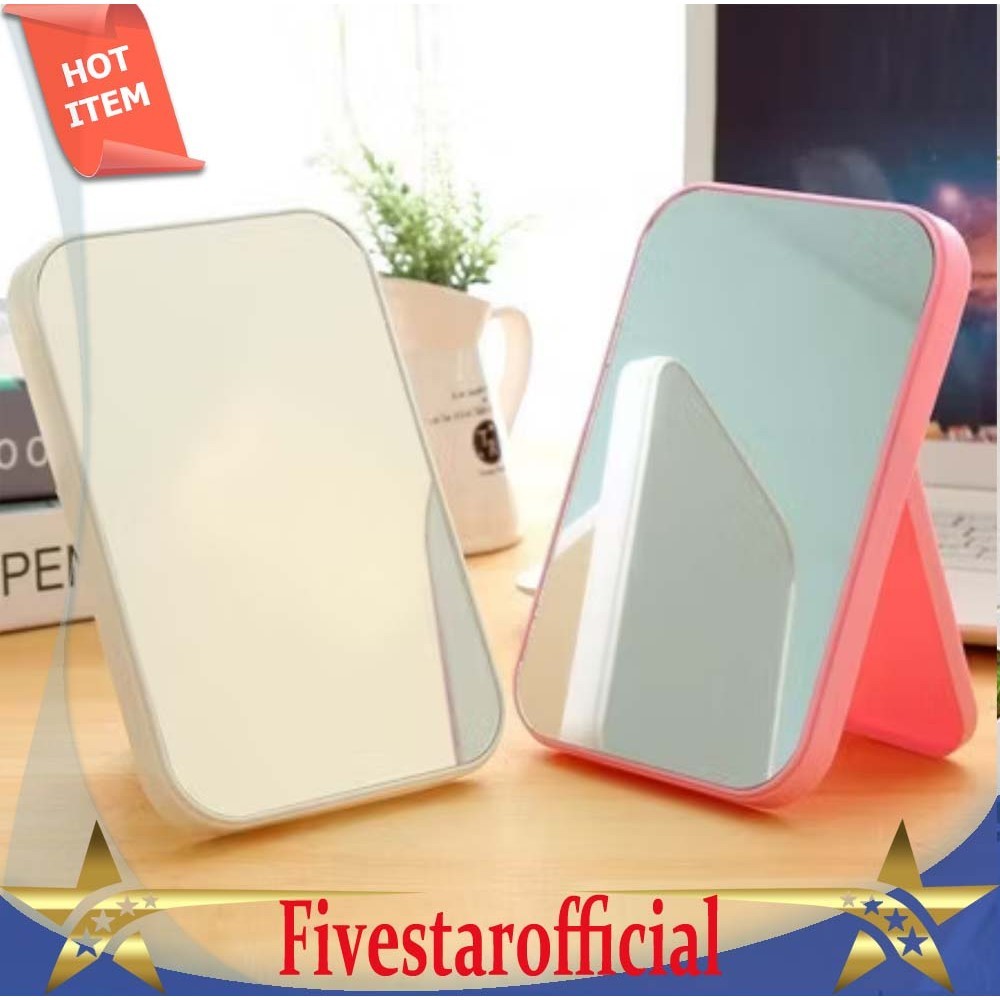 Jual Cermin Lipat Persegi Kaca Rias MakeUp Beauty Mirror Cermin MakeUp ...