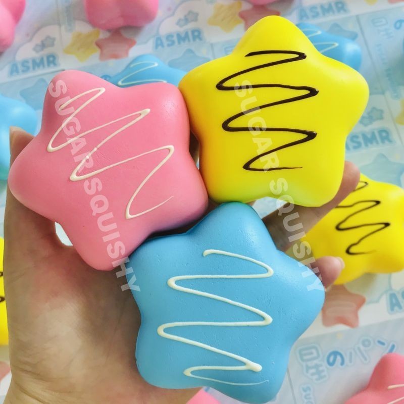 Jual Sugar Squishy Star Candy Slow Rising Squishy | Shopee Indonesia