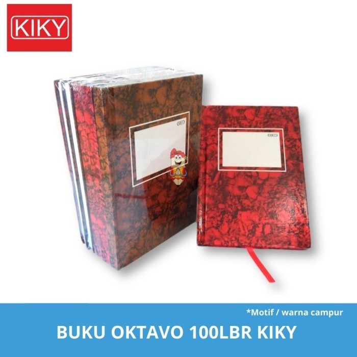 Jual Buku Oktavo Kiky Hard Cover Isi 100 lembar | Shopee Indonesia