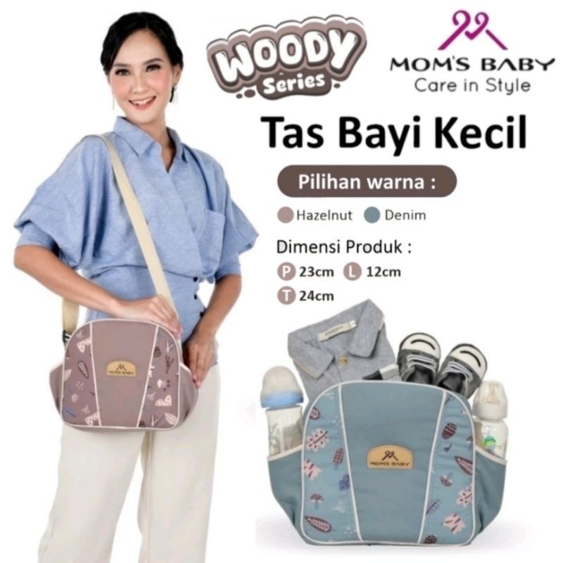 Jual Mom's Baby Tas Bayi Kecil/Medium/Besar Woody Series MBT3074 ...