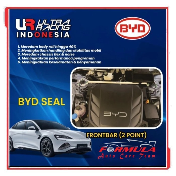 Jual Ultra Racing Front Bar Stabilizer 2P BYD SEAL 22+ | Shopee Indonesia