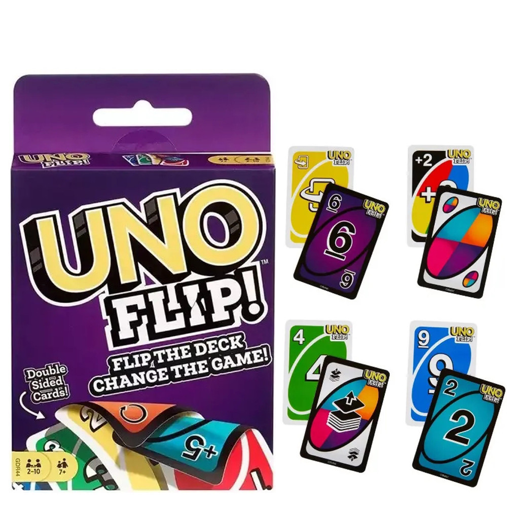 Jual Mattel UNO FLIP! Games Family Funny Entertainment Board Game Fun ... Jual Mattel UNO FLIP! Games Family Funny Entertainment Board Game Fun ...