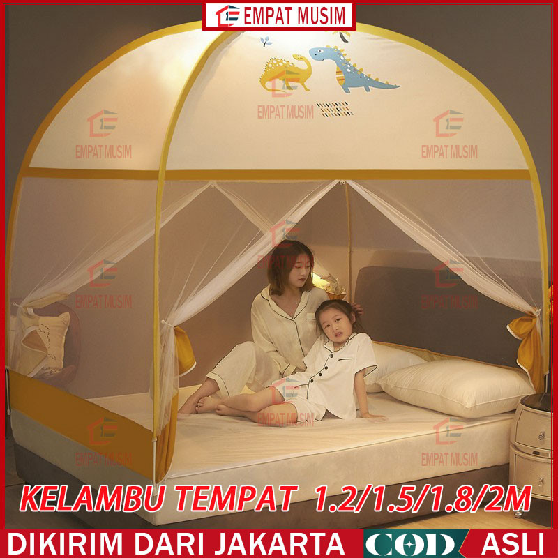 Jual Kelambu Lipat Kelambu Tempat Tidur Dewasa Portable Mosquito Net ...