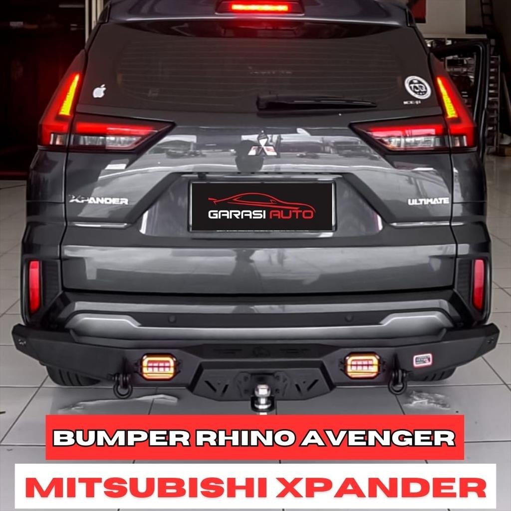 Jual Towing Tanduk Belakang Bumper Bar Mobil Xpander - Cross RHINO ...