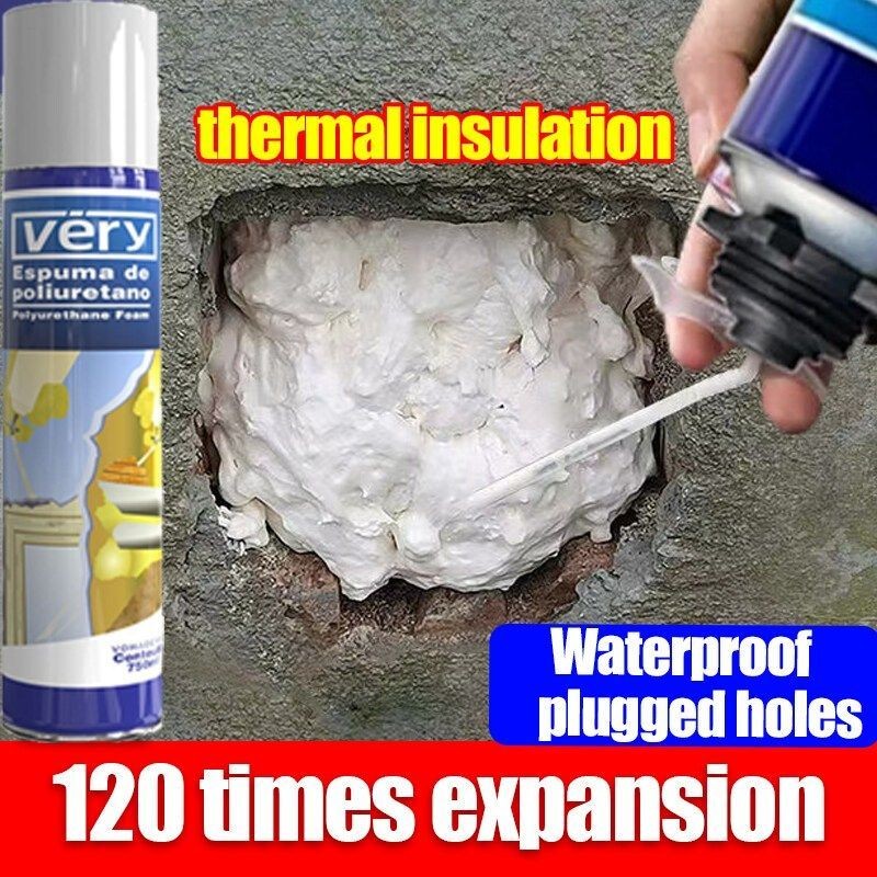 Jual PU FOAM/Busa Poliuretan Lem / Busa Poliuretan Lem Sealant 750ml ...