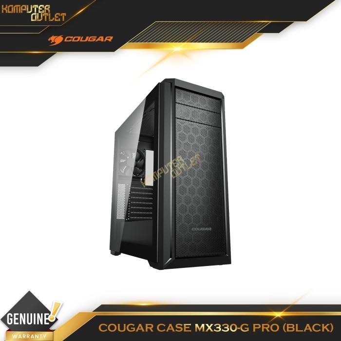 Jual Cougar MX330 G Pro Mid Tower Casing Komputer Case with Full Mesh ...