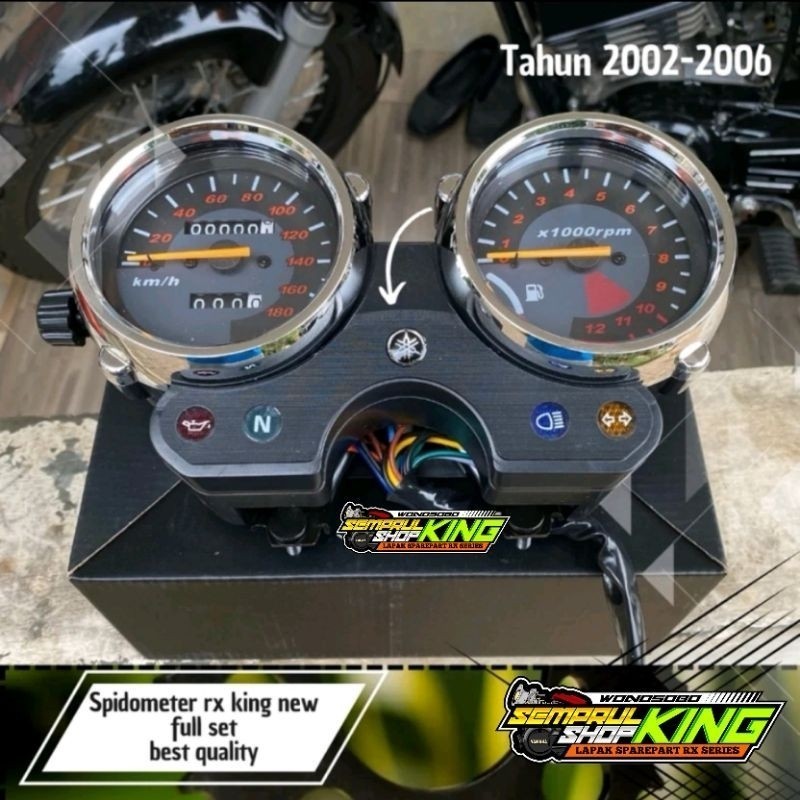 Jual Speedometer Rx king Alat ukur kecepatan spido meter rxking New ...