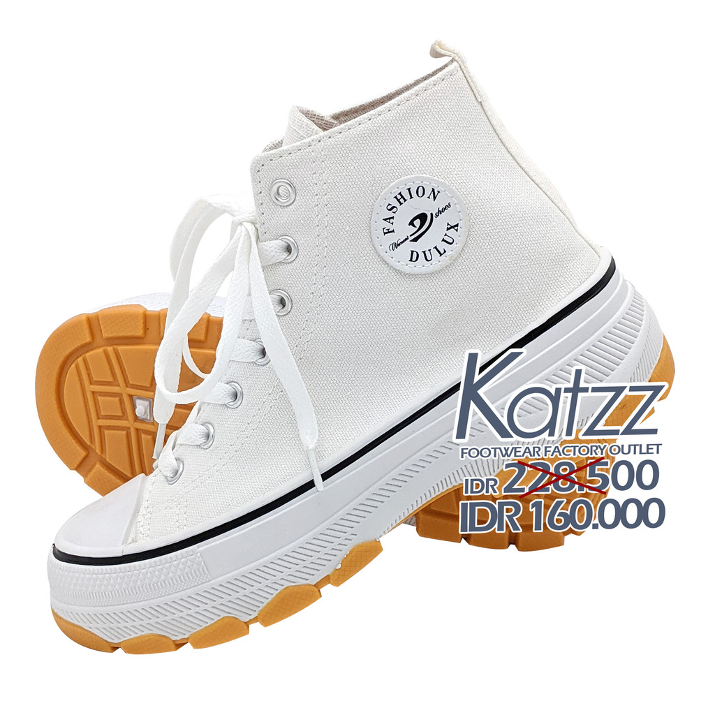 Jual KATZZ - Sepatu Fashion Model Tinggi Uk 35 - 39 / Sepatu Sneakers ...