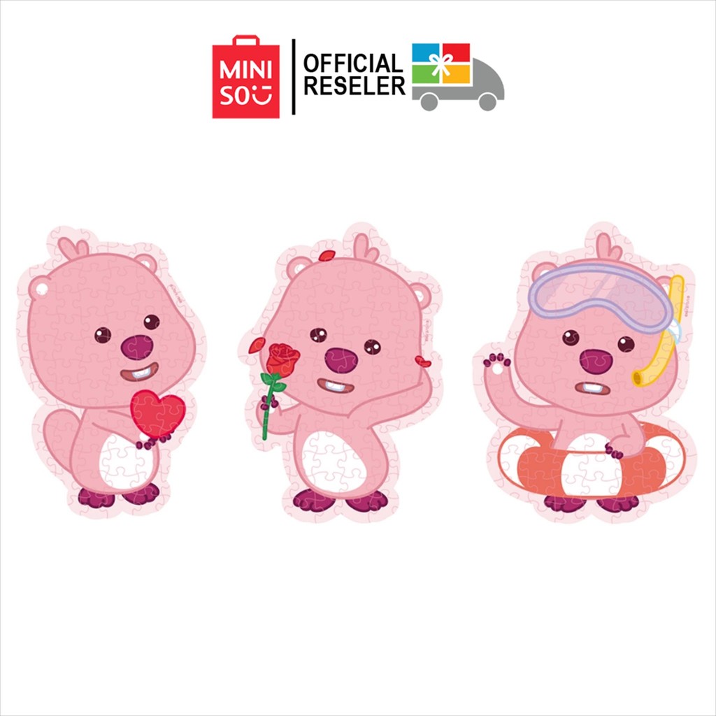 Jual Miniso x Zanmang Loopy Collection Puzzles Mainan Perakitan ...