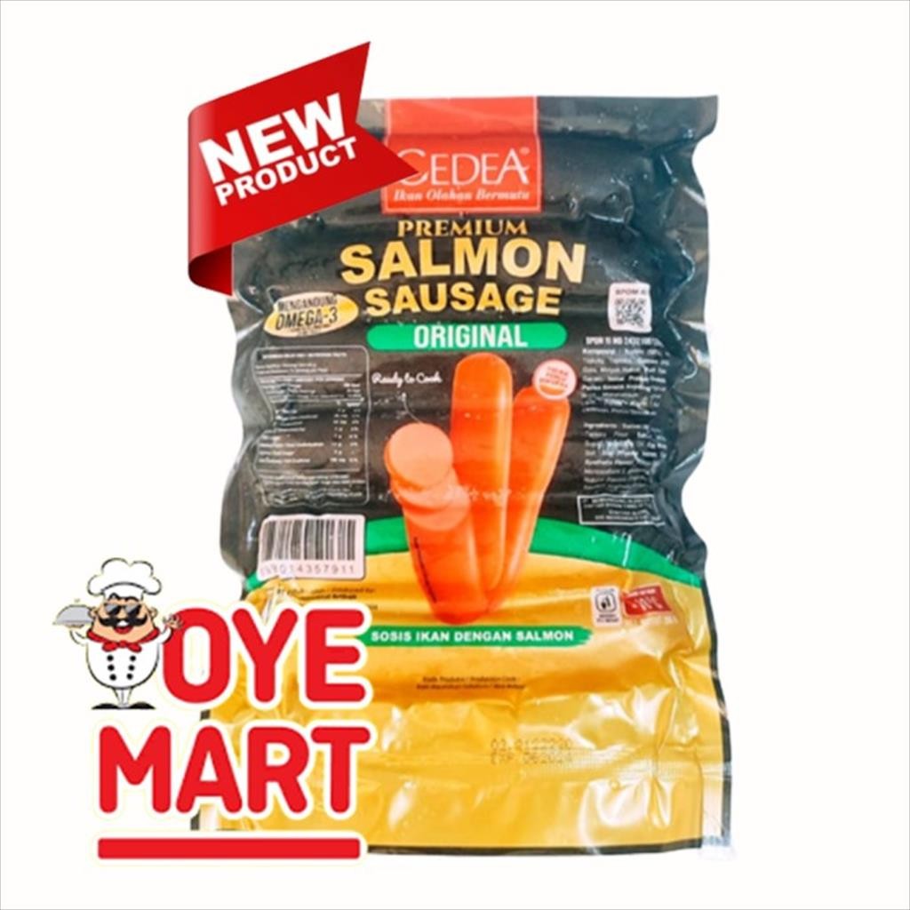 Jual CEDEA PREMIUM SALMON SAUSAGE 390GR SOSIS SALMON | Shopee Indonesia