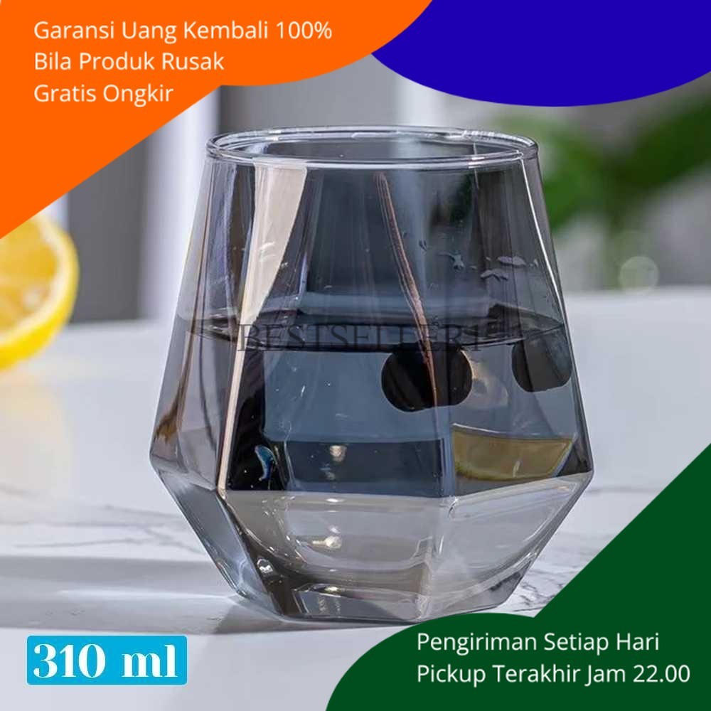 Jual Gelas Cangkir Kopi Es Teh Jus Air Panas Mug Minum Susu Anak Kaca ...