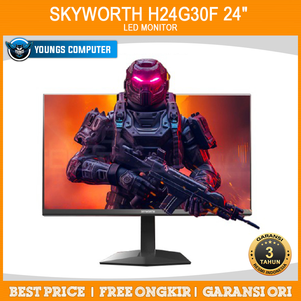 Jual LED SKYWORTH H24G30F 24" IPS 180Hz Gaming Monitor 24 Inch | Shopee ...