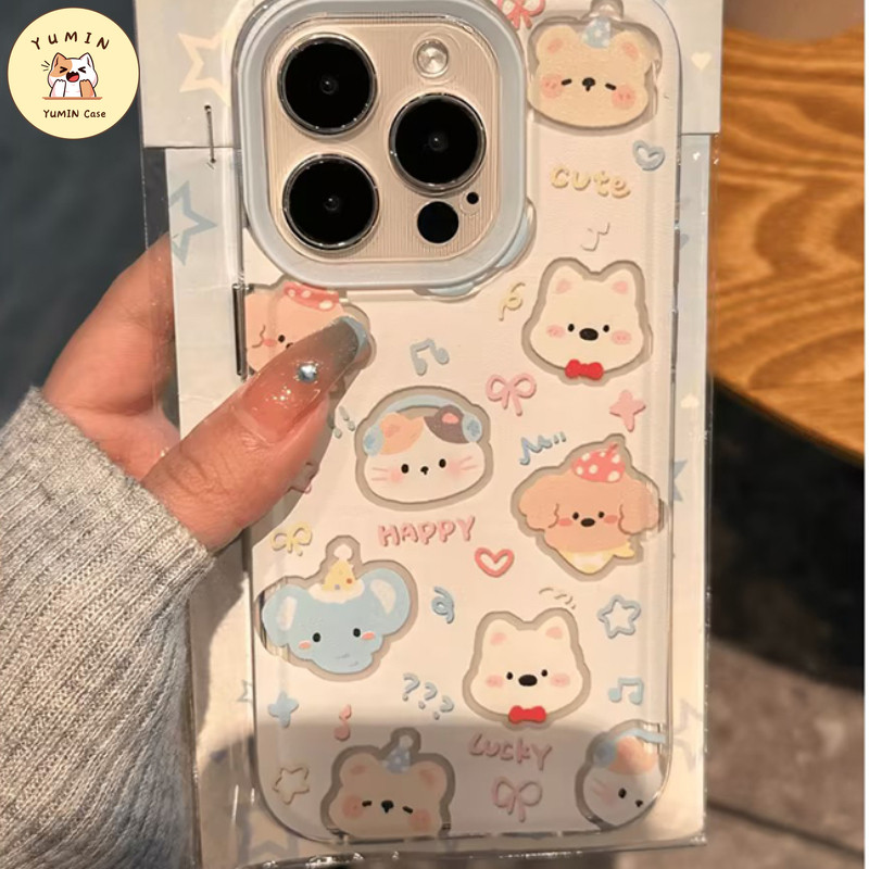 Jual Casing Transparan Hewan Lucu Dan Lucu Untuk Redmi 14C 10A 12 13C ...
