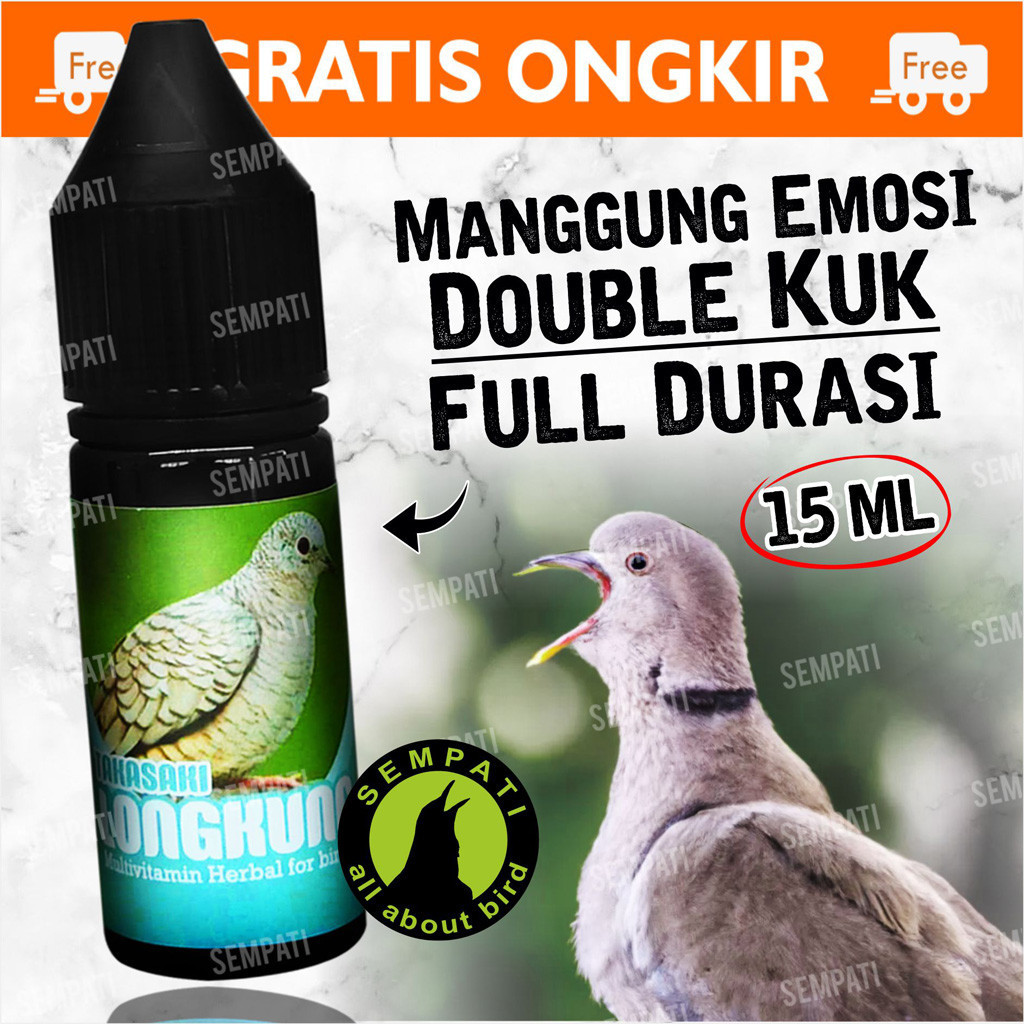 Jual Takasaki Longkung 15 ml Vitamin Burung Perkutut Derkuku Dara ...