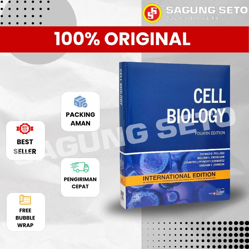 Jual BUKU CELL BIOLOGY 4ED - THOMAS D. POLLARD | Shopee Indonesia