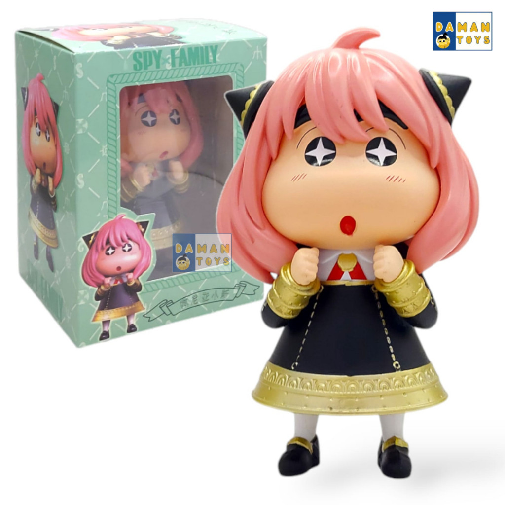 Jual JK64FB Figure Crayon Shinchan Cosplay Spy x Family Anya Forger ...