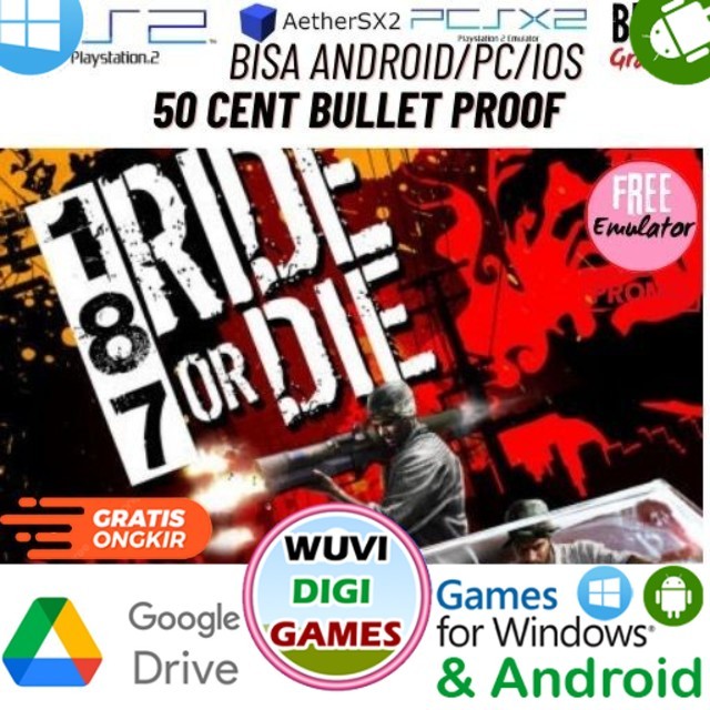 Jual Jual Game PS2 50 Cent Bullet Proof | Bisa di PC / Android / IOS ...