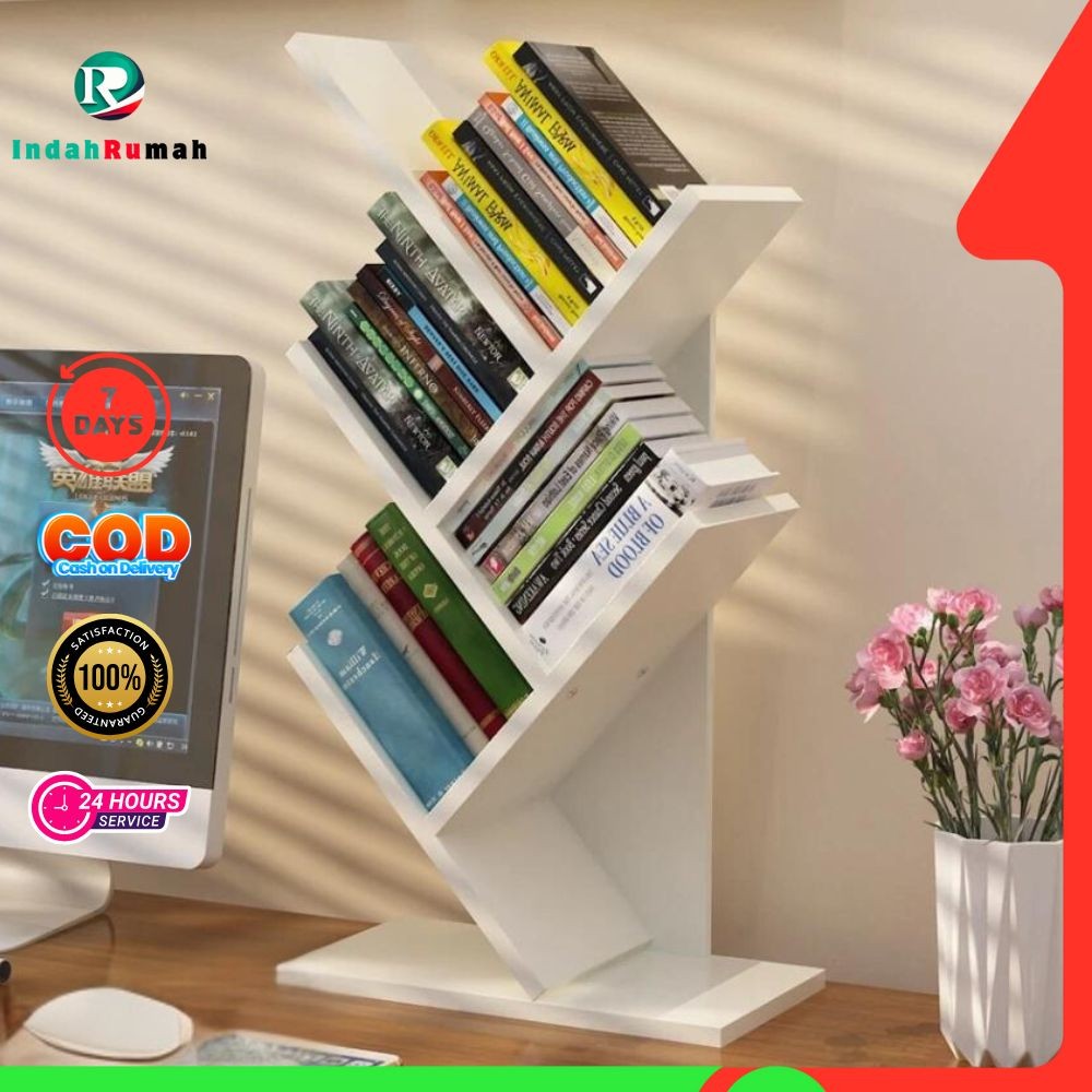 Jual Rak Buku Modern Serbaguna Penataan Buku Lebih Rapi - IndahRumah ...