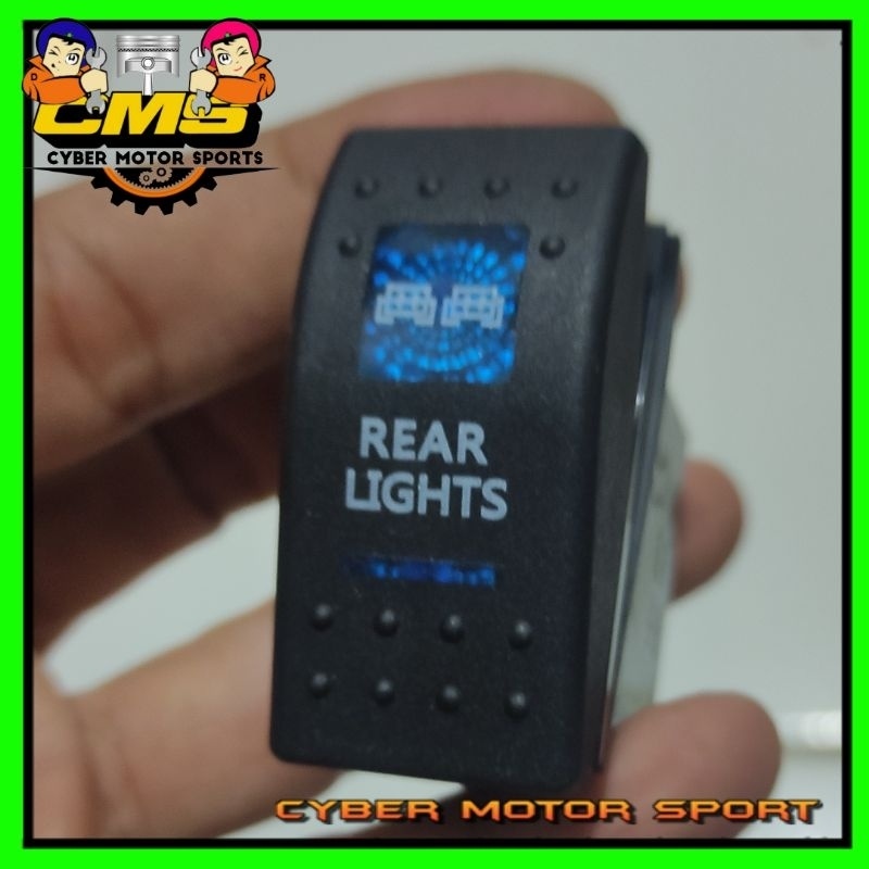 Jual Saklar lampu mobil 12volt 24volt universal . sakelar lampu LED ...
