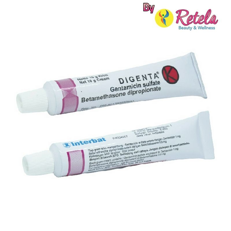 Jual DIGENTA CREAM TUBE 10GRAM | Shopee Indonesia