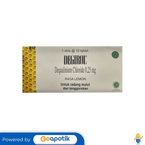 Jual Degirol Strip Isi 10 Tablet | Shopee Indonesia