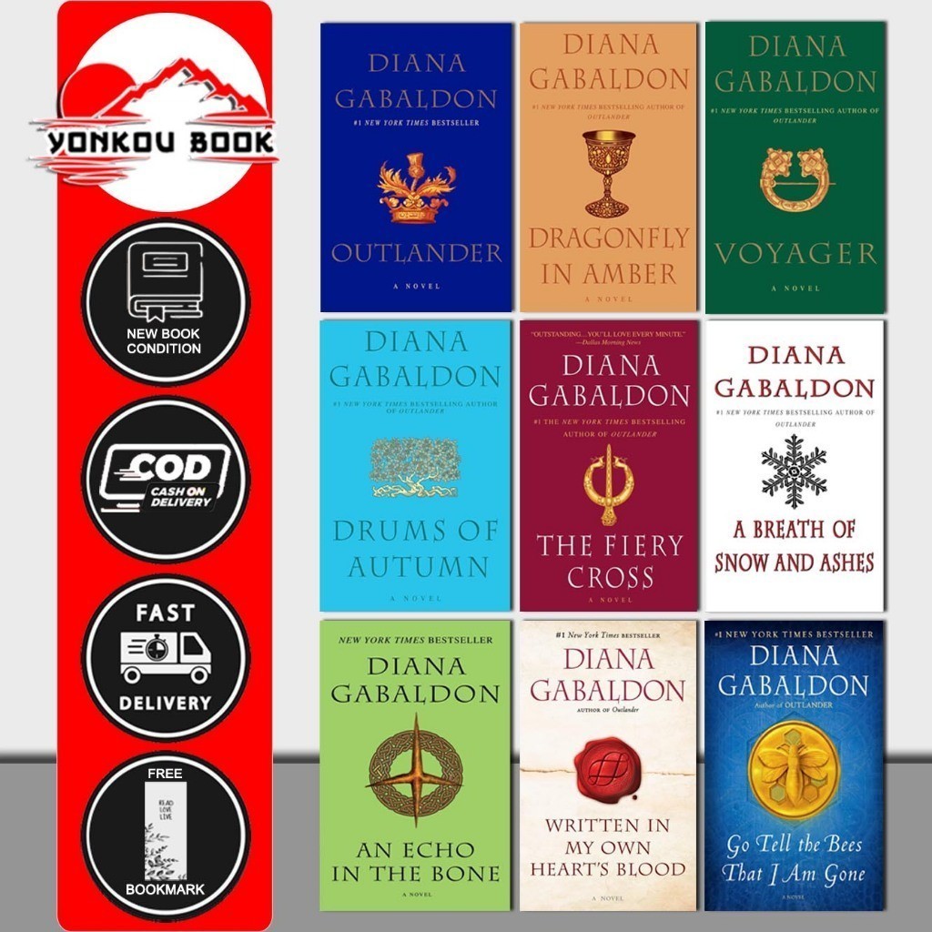 Jual Outlander Series 9 Books Collection Set By Diana Gabaldon ...