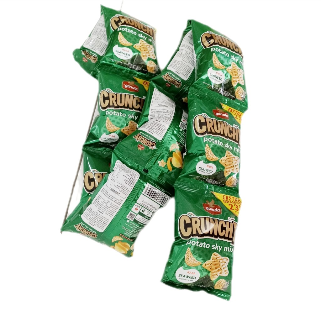 Jual garuda crunchy sky mix rasa seaweed | renceng isi 10 bks | Shopee ...