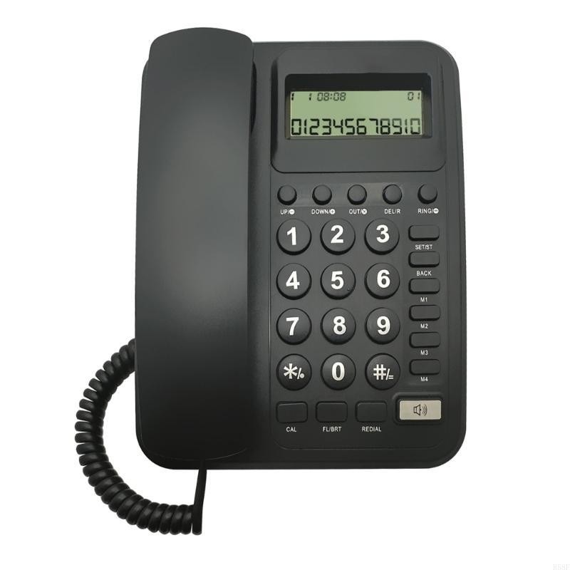 Jual R58F Landline Telephone Desktop Telephone Fixed Telephone Caller ...