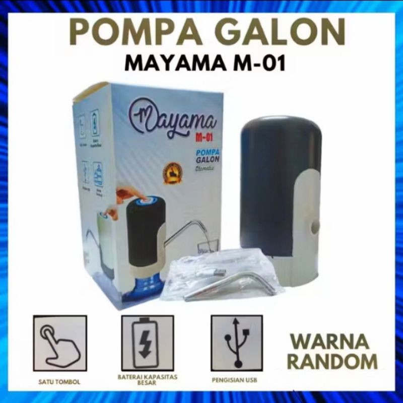 Jual Pompa Galon Mayama M-01 dispenser air elektrik | Shopee Indonesia