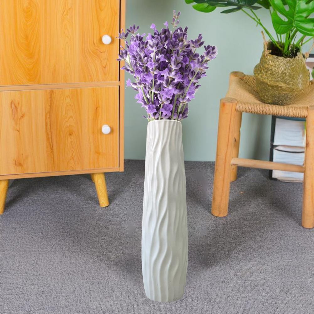 Jual Large Floor Vase Tall Decorative Vase Textured Shatterproof Floor ...