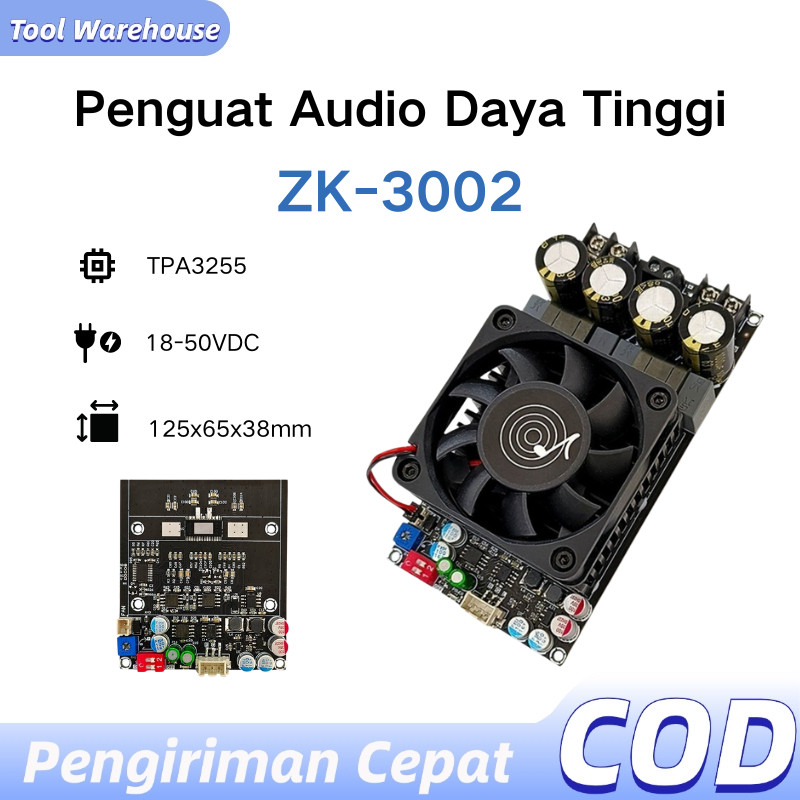 Jual TPA3255 Amplifier Class D Stereo BTL Bridge Hifi HD Sound High ...