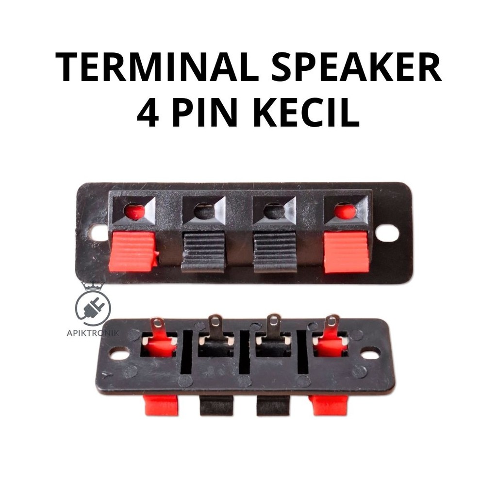 Jual Terminal Speaker 4 Pin Kecil – Konektor Audio Mini | Shopee Indonesia