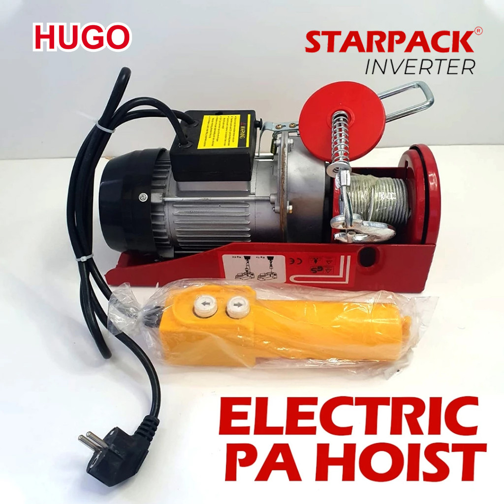 Jual HUGO - ELECTRIC HOIST / MINI HOIST / PA HOIST - PA200 / PA300 ...