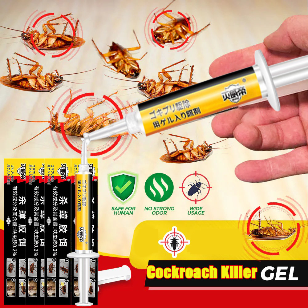 Jual Cockroach Killer Gel Bait effective against cockroaches Control ...