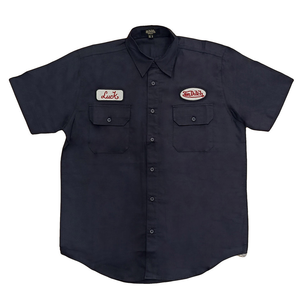 Jual Von Dutch Workshirt 1181 Black | Shopee Indonesia