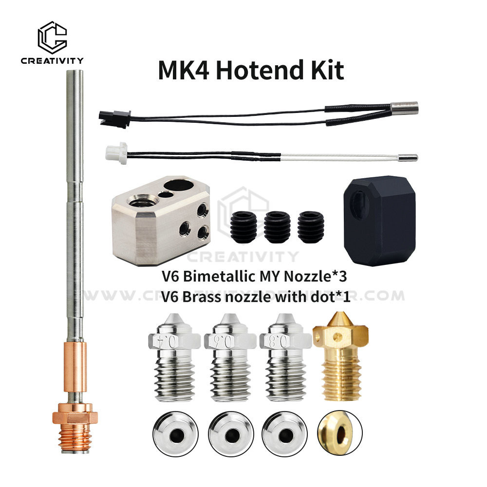 Jual MK4 XL Hotend Kit 24V 40W Heater Cartridge Thermistor with CHT ...
