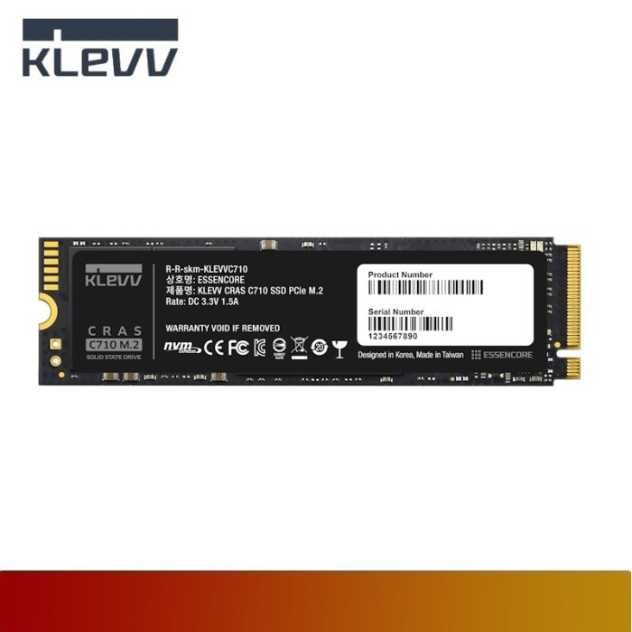 Jual KLEVV CRAS C710 SSD M.2 2280 NVMe PCIe Gen 3x4 | Shopee Indonesia
