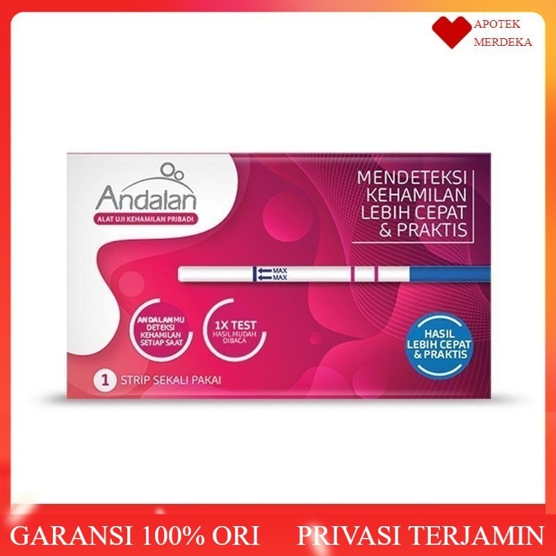 Jual ANDALAN TEST PACK STRIP / andalan tespek / andalan tes kehamilan ...